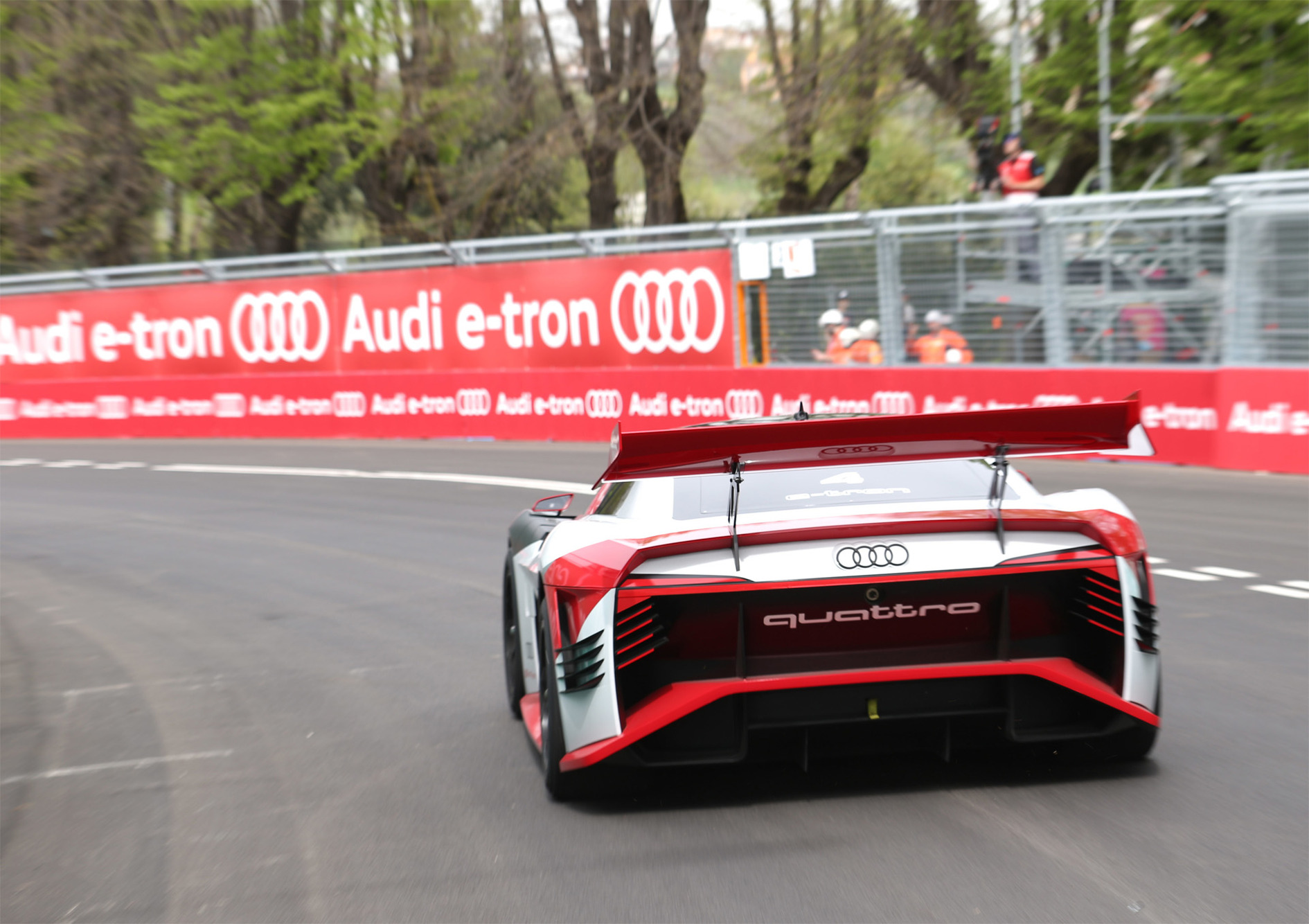 The "Audi E-Tron Vision Gran Turismo" Drives Through Rome: Highlights ...