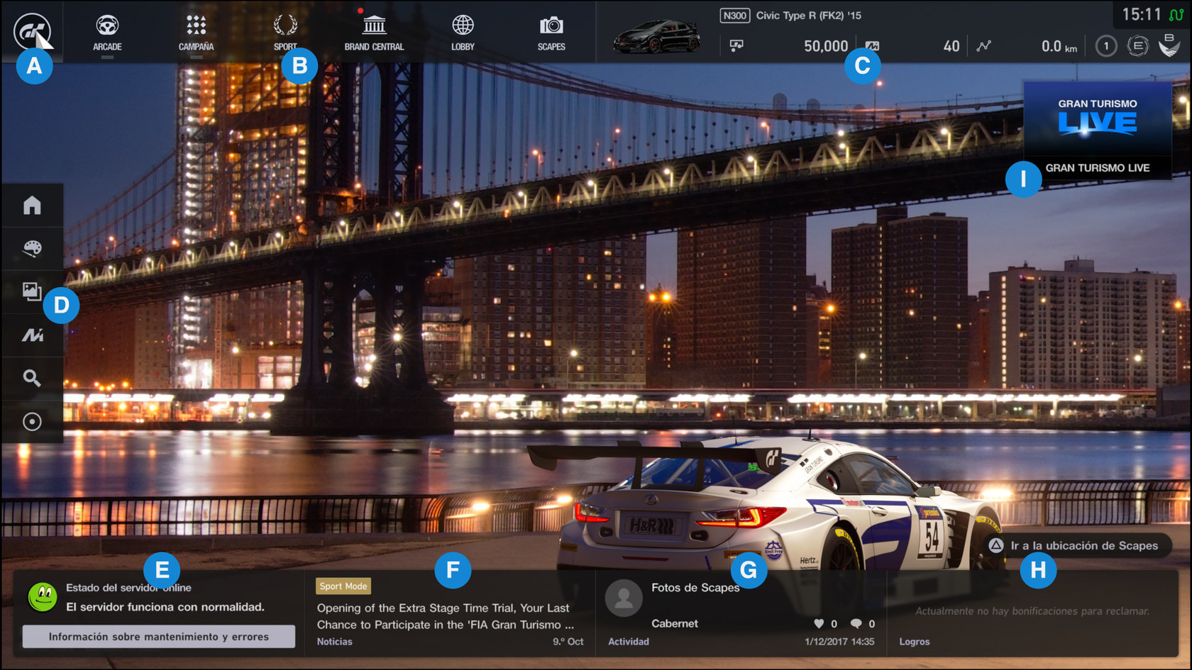 MANUAL ONLINE - GRAN TURISMO SPORT