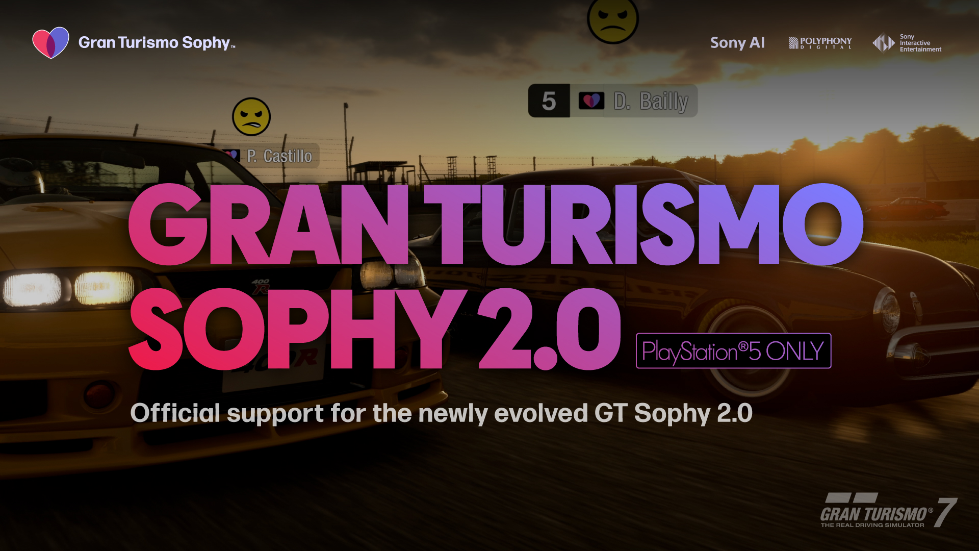 Gran Turismo Sophy 2.0 Now Available on Gran Turismo 7! A Dynamic Racing Experience for Players ...